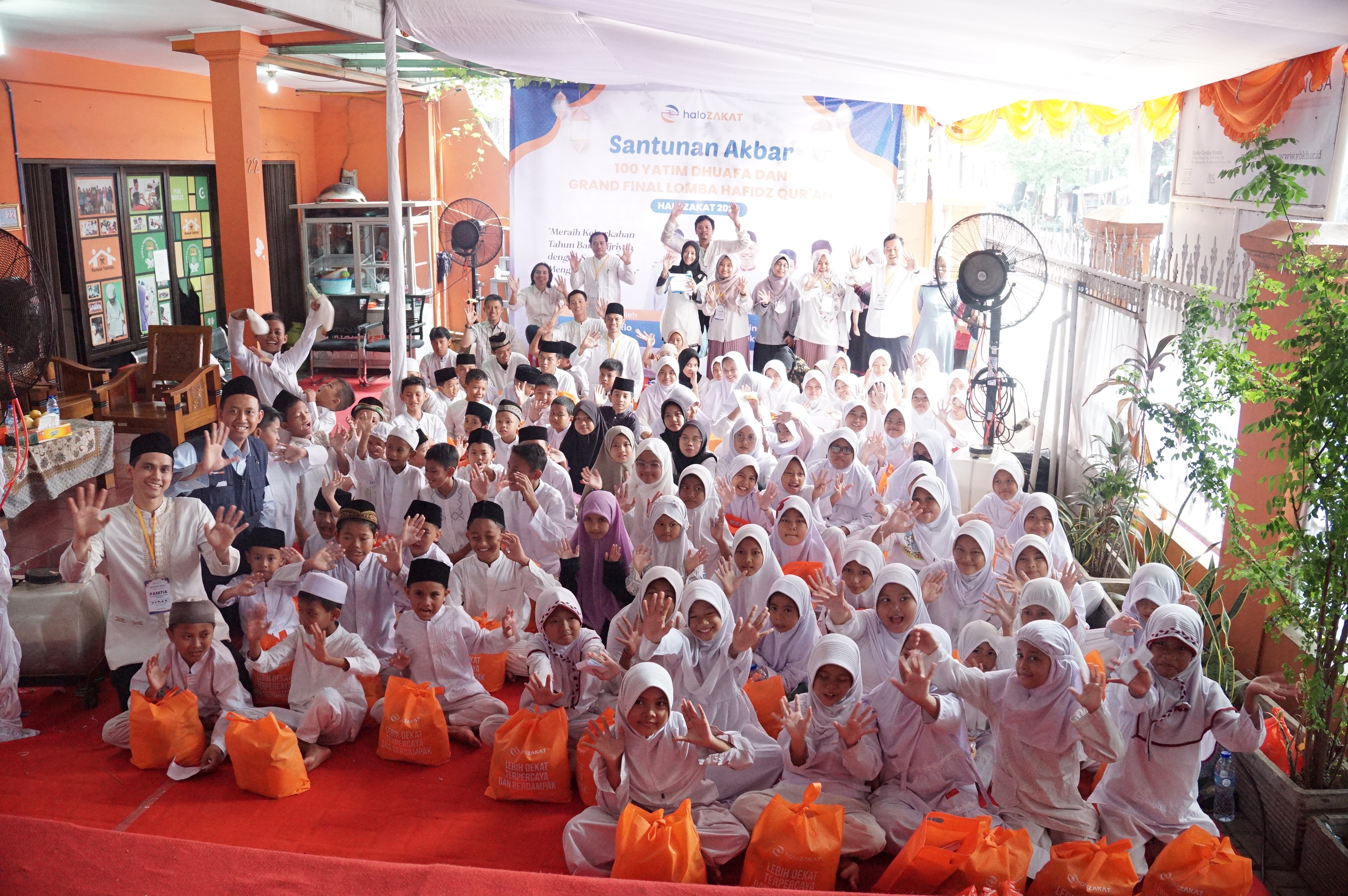 Kegiatan Santunan Akbar dan Lomba Hafidz Qur'an Berjalan Lancar di ...